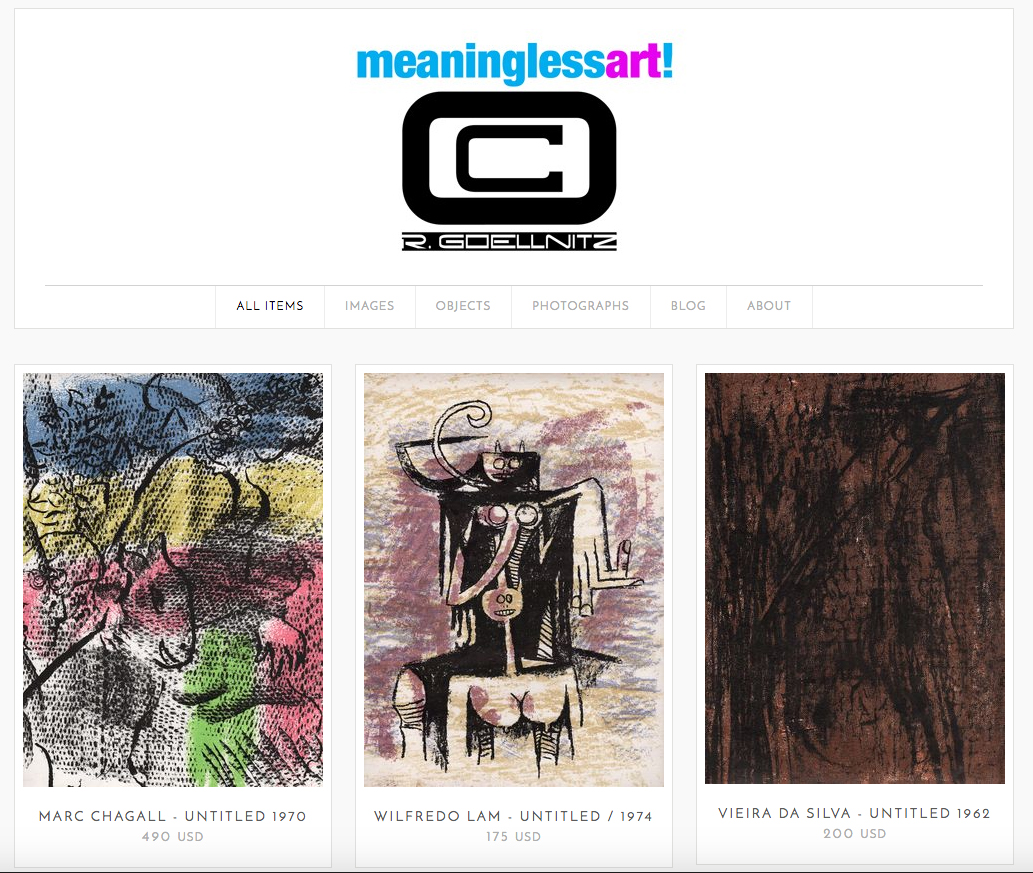 Meaningless Art | theomcgallery